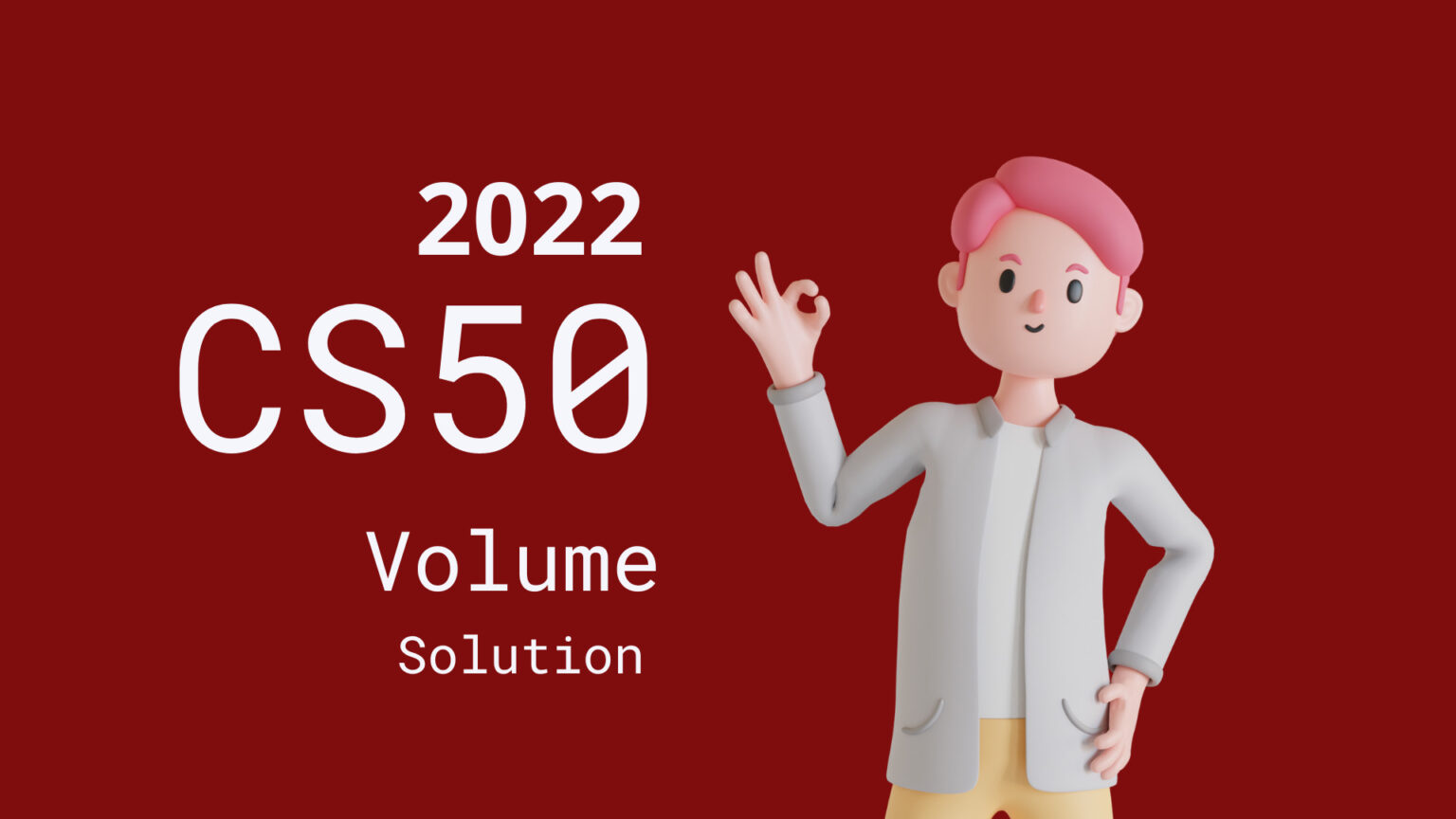 The Solution to CS50 Lab 04 Volume Problem (2022) - SLVIKI.ORG